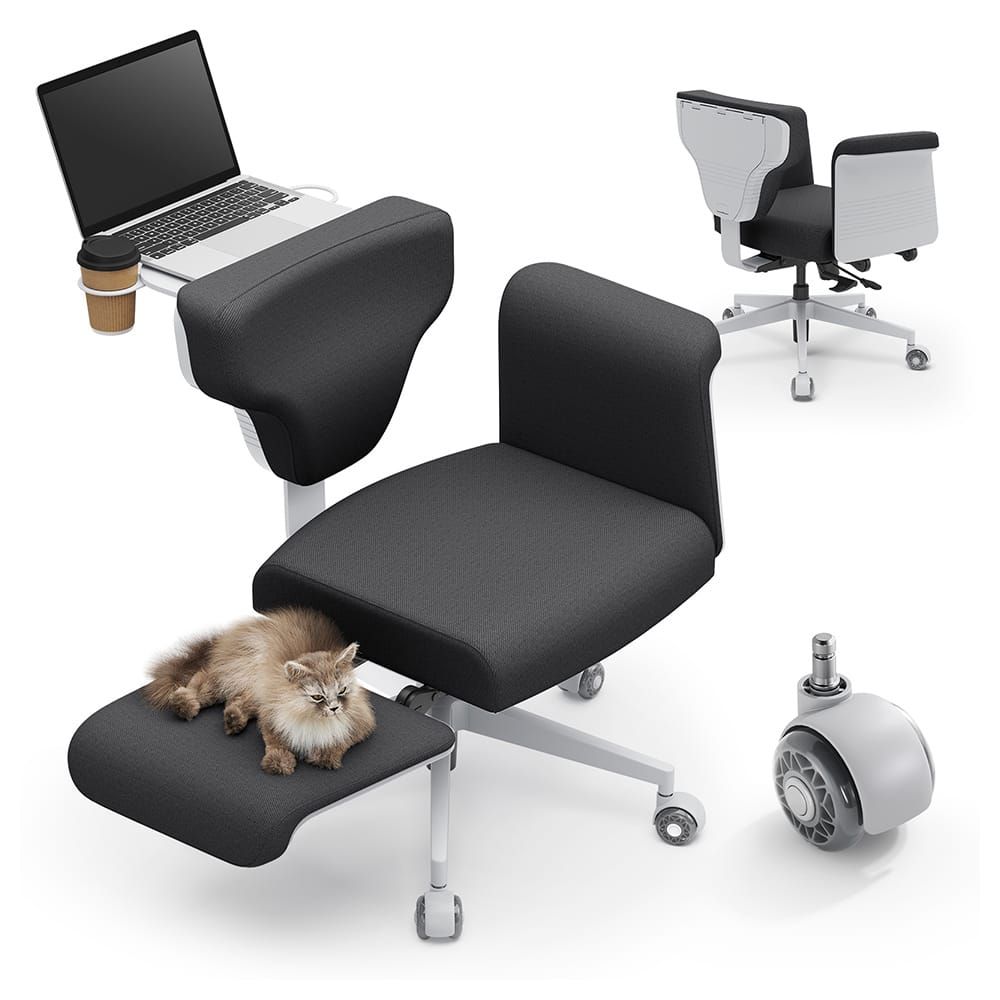 Newtral Freedom-X PRO 多姿勢人體工學椅 解鎖自由坐姿體驗 – 豪優辦公家具